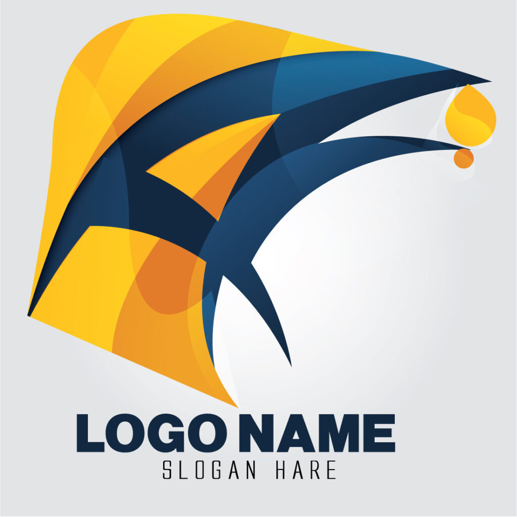 letter-a-bird-shape-abstract-geometric-simple-logo-vector - MasterBundles