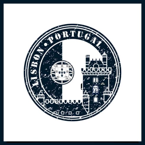 Lisbon portugal vector logo design collection - $4 - MasterBundles