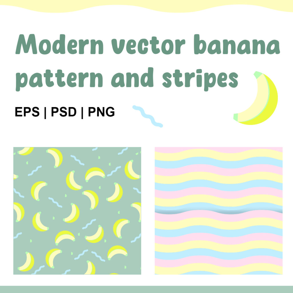 All eyes on your product with this design! Exclusive and modern Banana ...