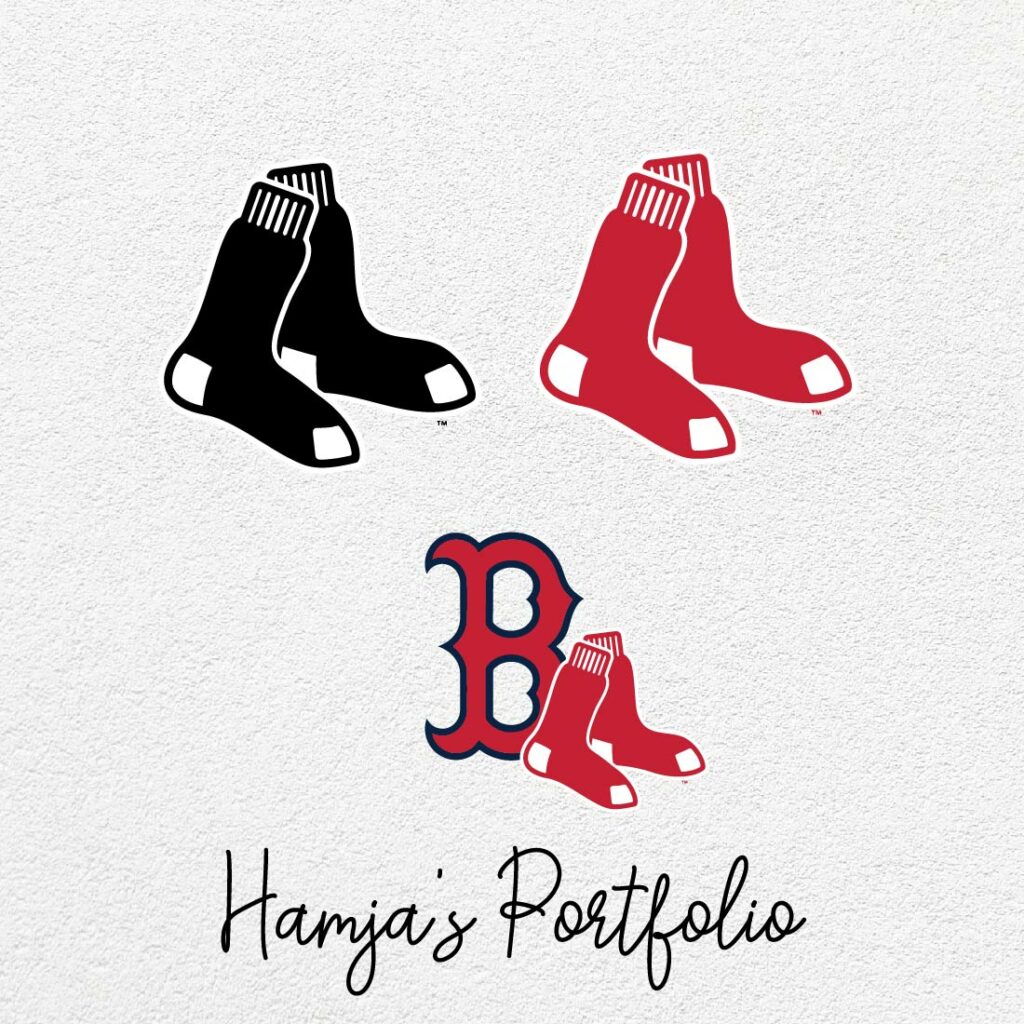 Boston Red Sox Logo Vector Set - MasterBundles