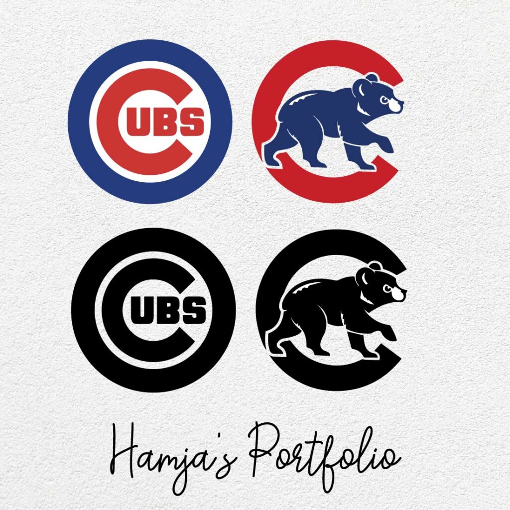 Chicago Cubs Logo Vector Set - MasterBundles