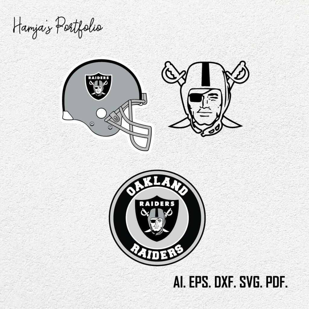 Las Vegas Raiderrs Football SVG ll Oakland Raiders SVG ll Sport vector ...