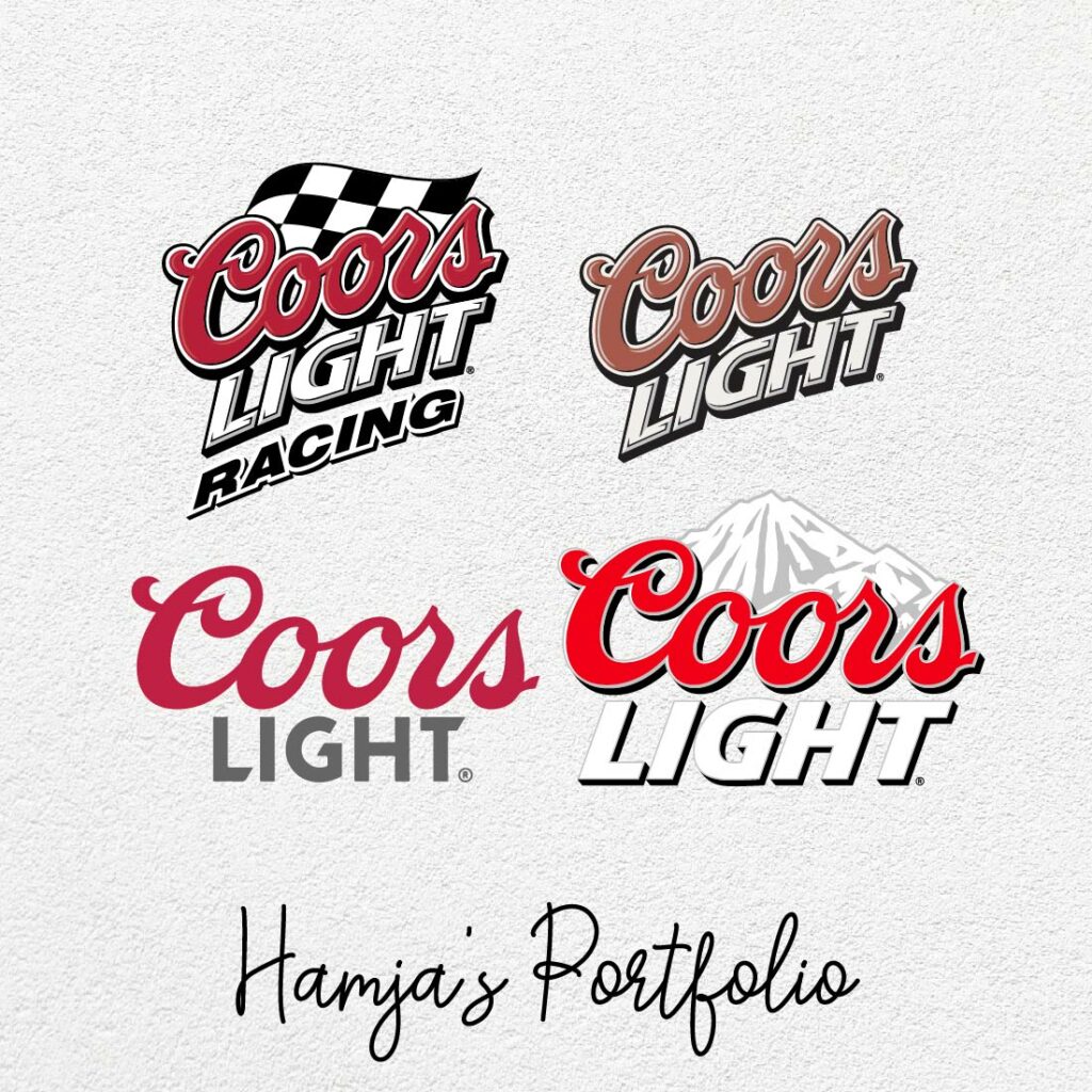 Coors Light Logo Vector Set ll Logo Vector svg - MasterBundles