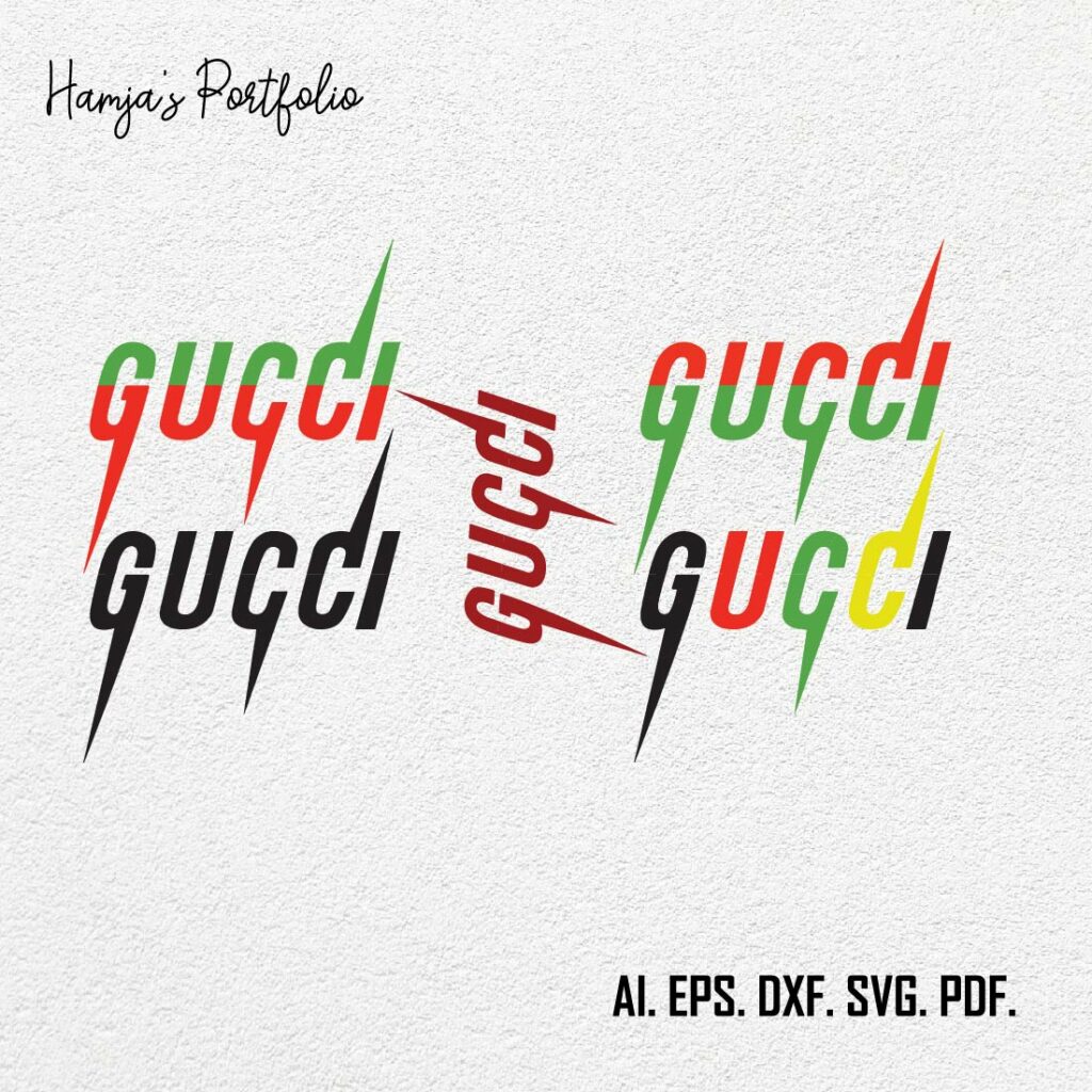 Gucci vector Logo Svg ll Gucci Vector, Gucci Clipart ll Gucci logo SVG ...