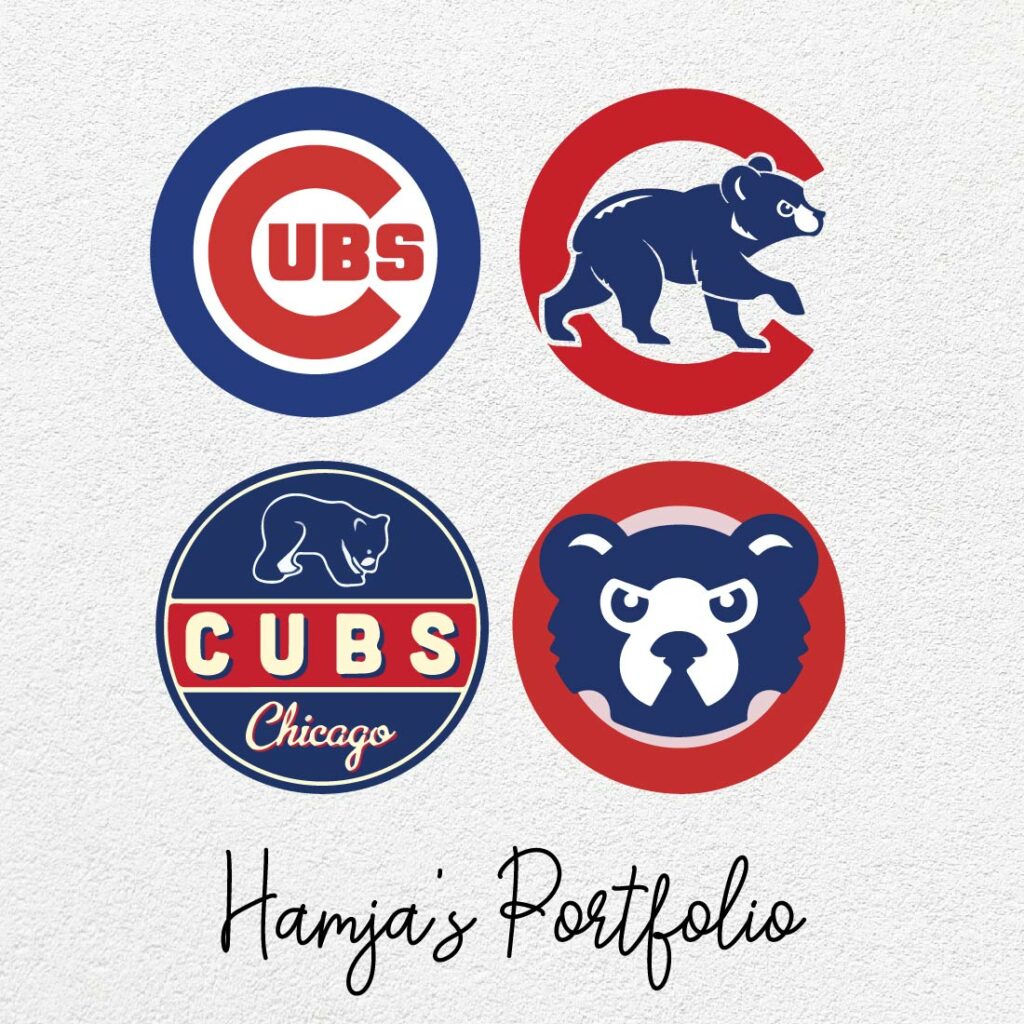 Chicago Cubs Logo Vector Set - MasterBundles