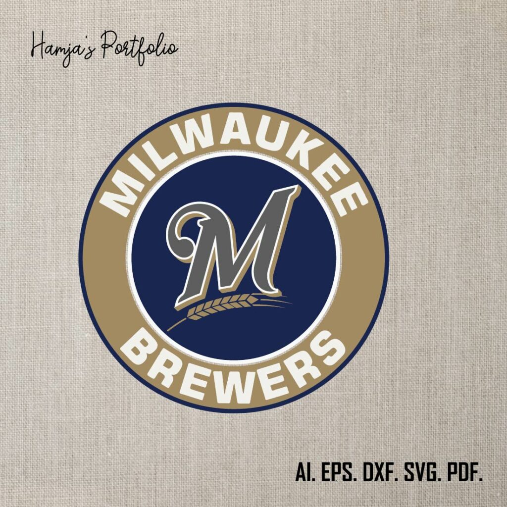 Milwaukee Brewers Svg Png, Svg Sports Files, Svg For Cricut, Clipart ...