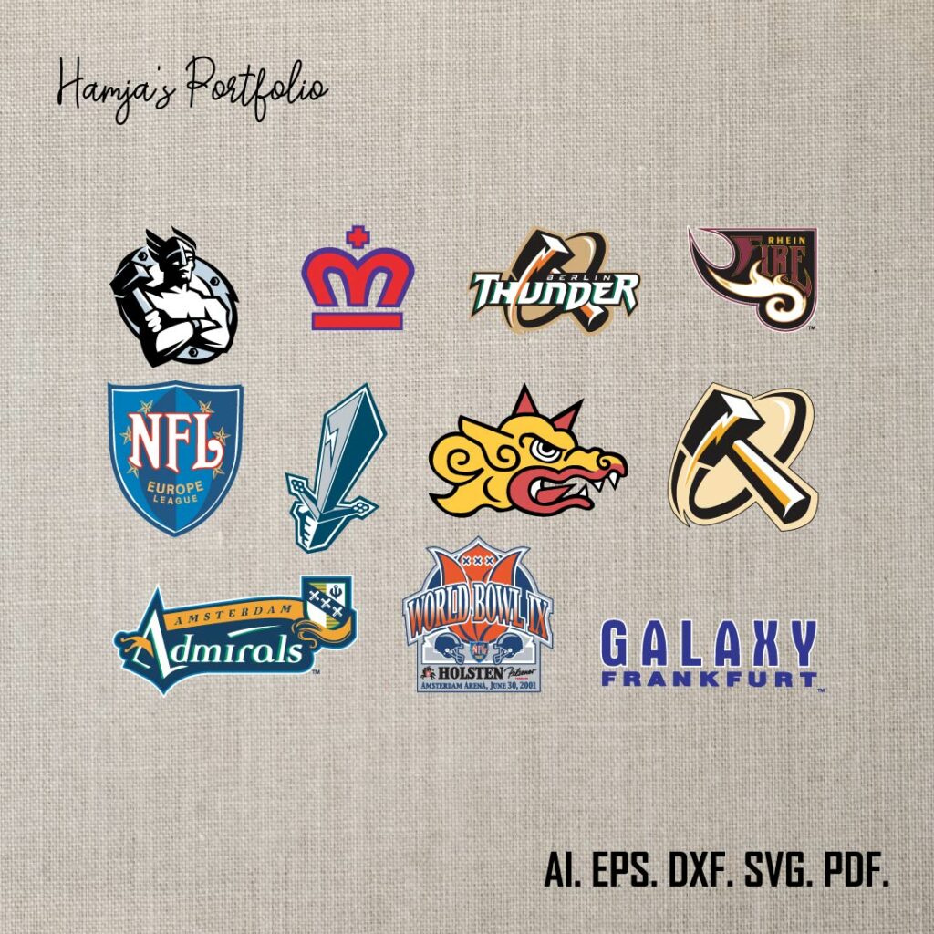 N-F-L Logo Teams Svg, N-f-l Logo svg, football team svg,sport svg ...