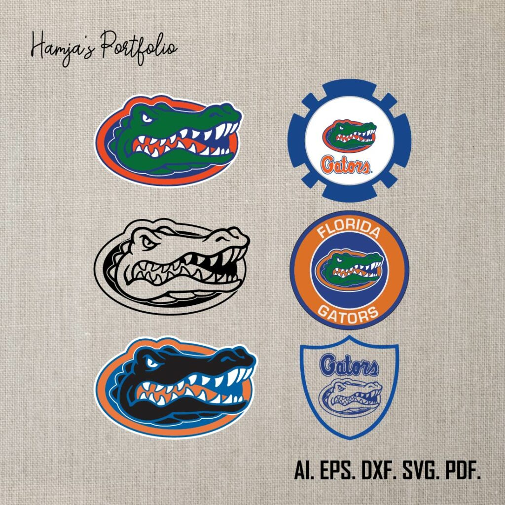 Florida Gators SVG Set ll sport vector logo set - MasterBundles