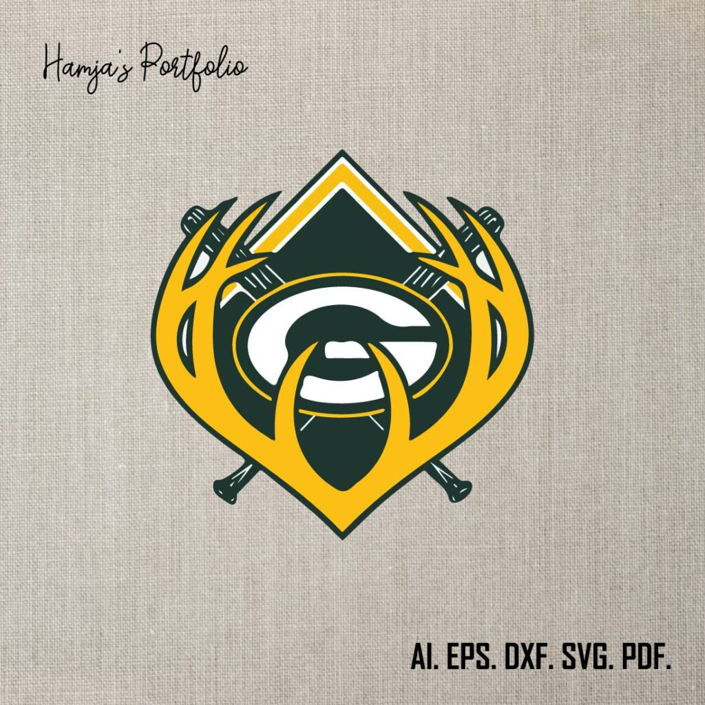 Green Bay Packers Logo SVG Set ll sport vector logo set - MasterBundles