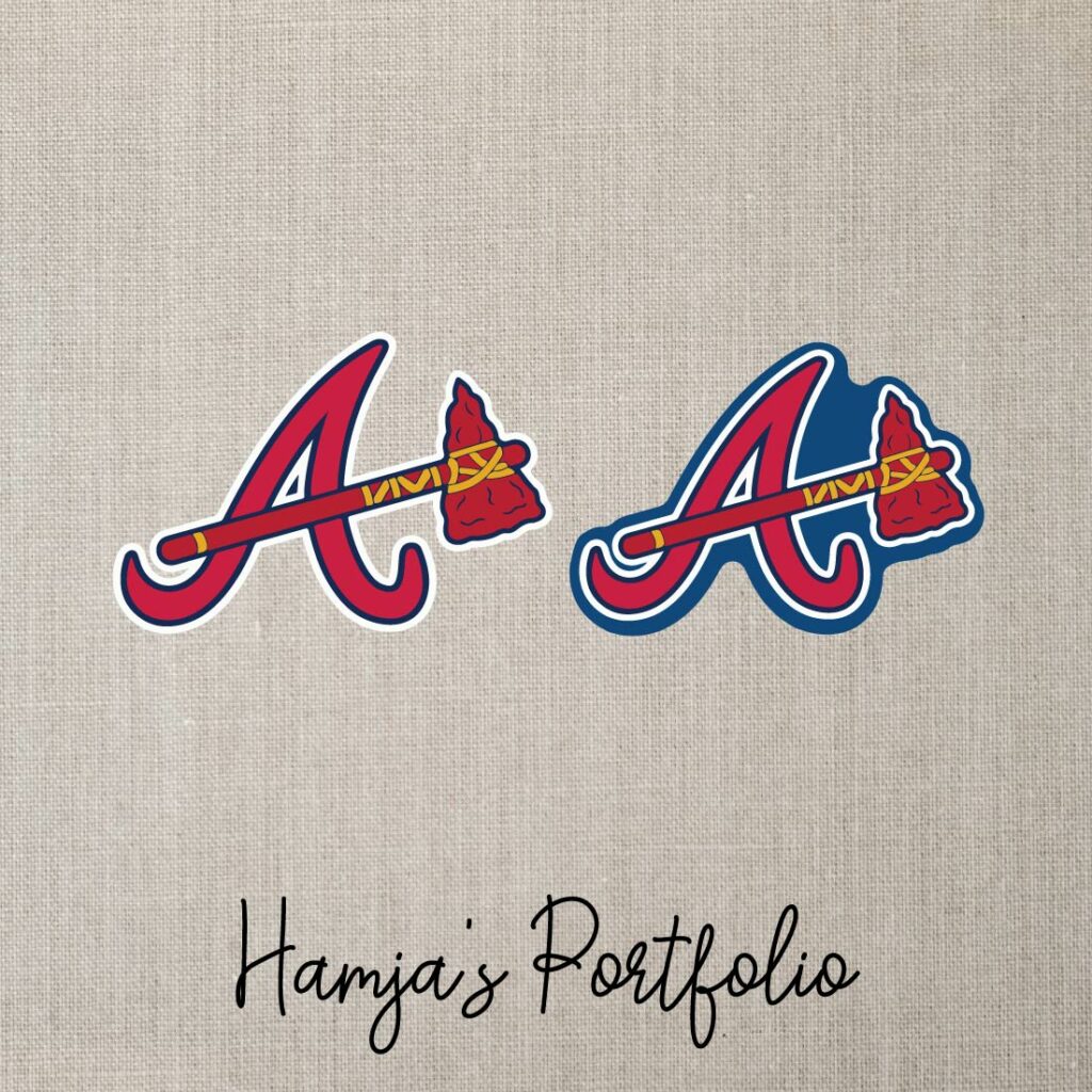 Atlanta Braves Logo Vector Set - MasterBundles