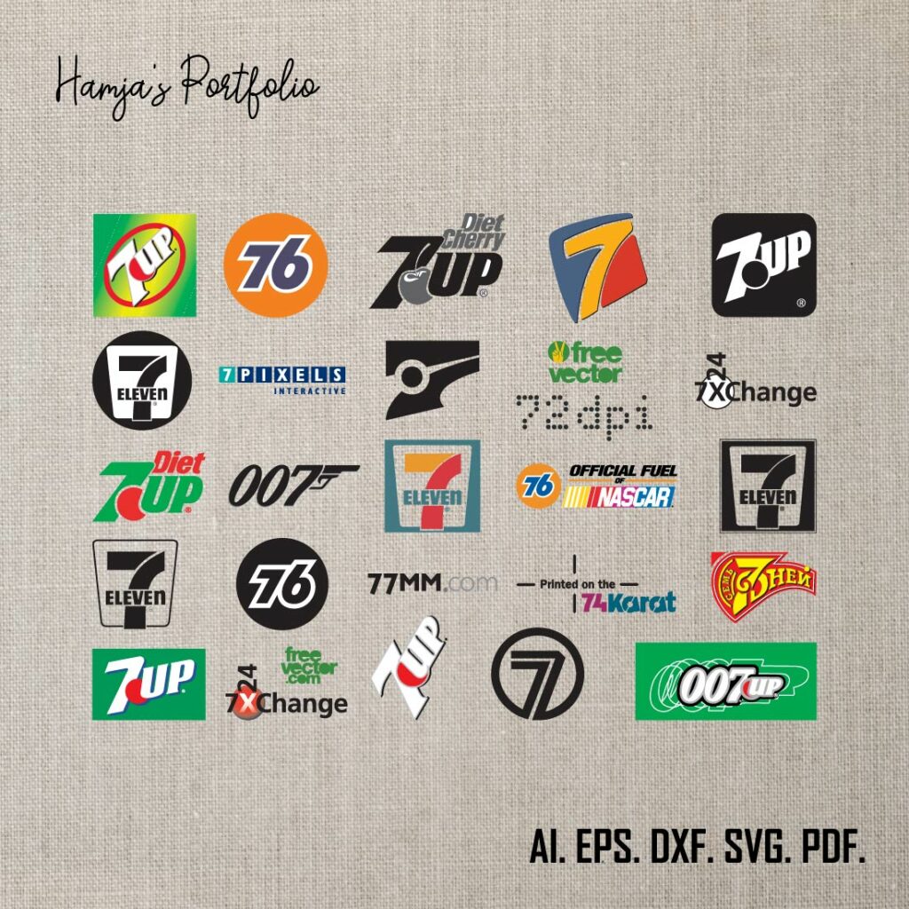 7up Design SVG PNG DXf - Cricut - Silhouette - Stickers - MasterBundles