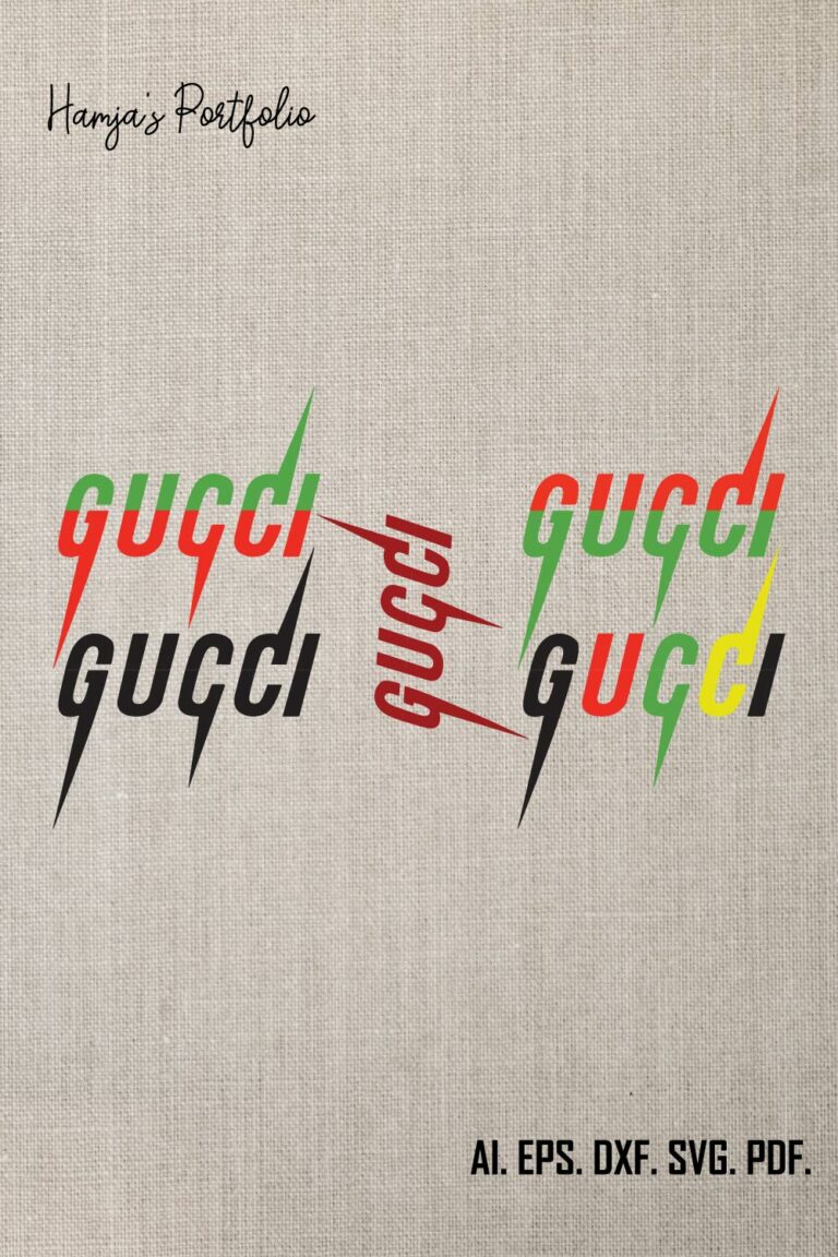 Gucci vector Logo Svg ll Gucci Vector, Gucci Clipart ll Gucci logo SVG ...