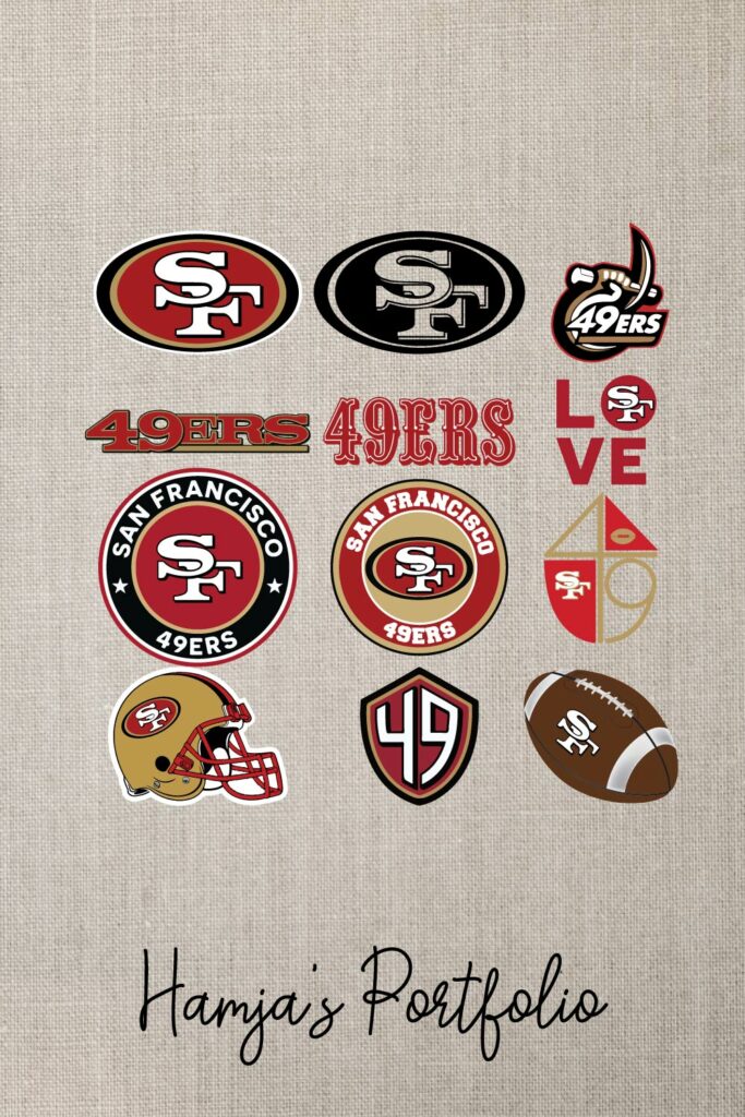 San Francisco 49ERS Logo Vector Set - MasterBundles