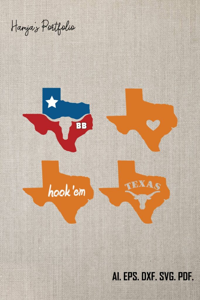 Texas Longhorns Logo SVG, Football Team SVG ll Sport vector logo design ...