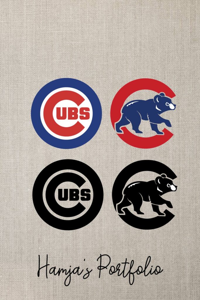 Chicago Cubs Logo Vector Set - MasterBundles