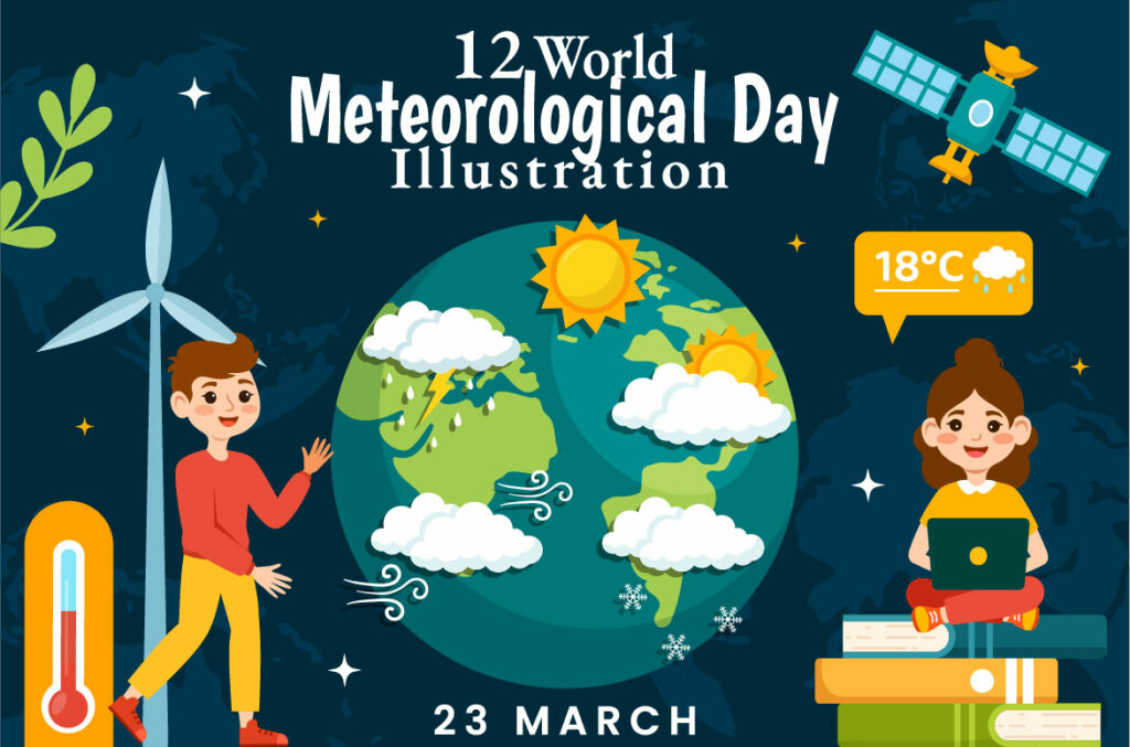 12 World Meteorological Day Illustration - MasterBundles
