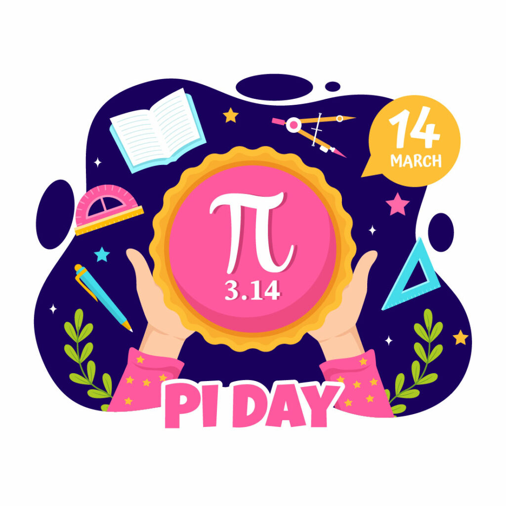 12 Happy Pi Day Illustration - MasterBundles