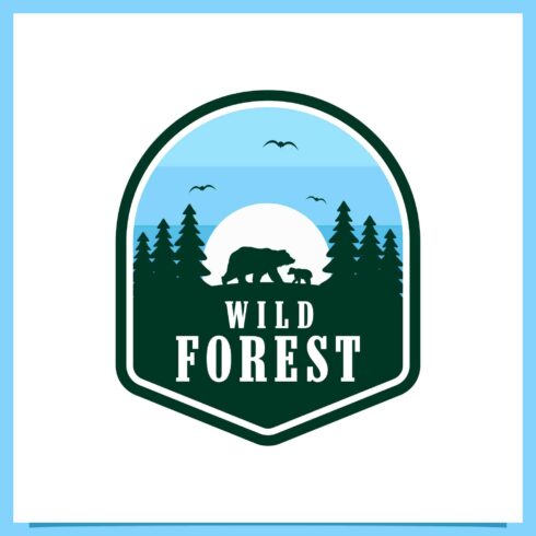 Set Pine forest badge logo collection - $4 - MasterBundles