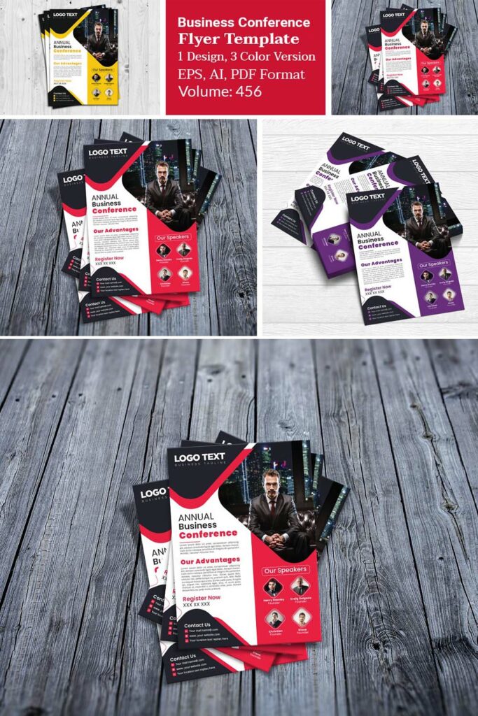 Annual Business Conference Flyer - MasterBundles