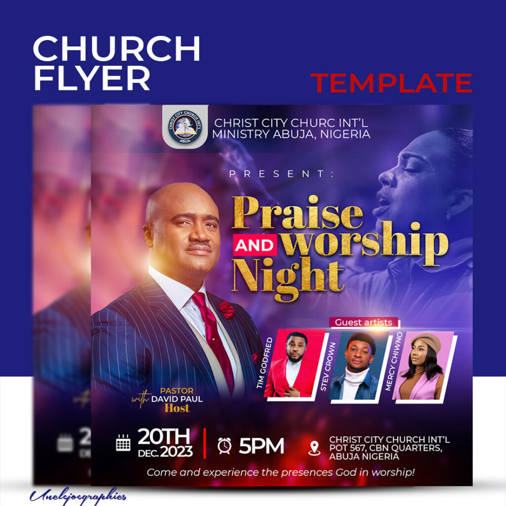 CHURCH FLYER DESIGN TEMPLATE, CHURCH FLYER, FLYER DESIGN, FLYERS, CROSS ...