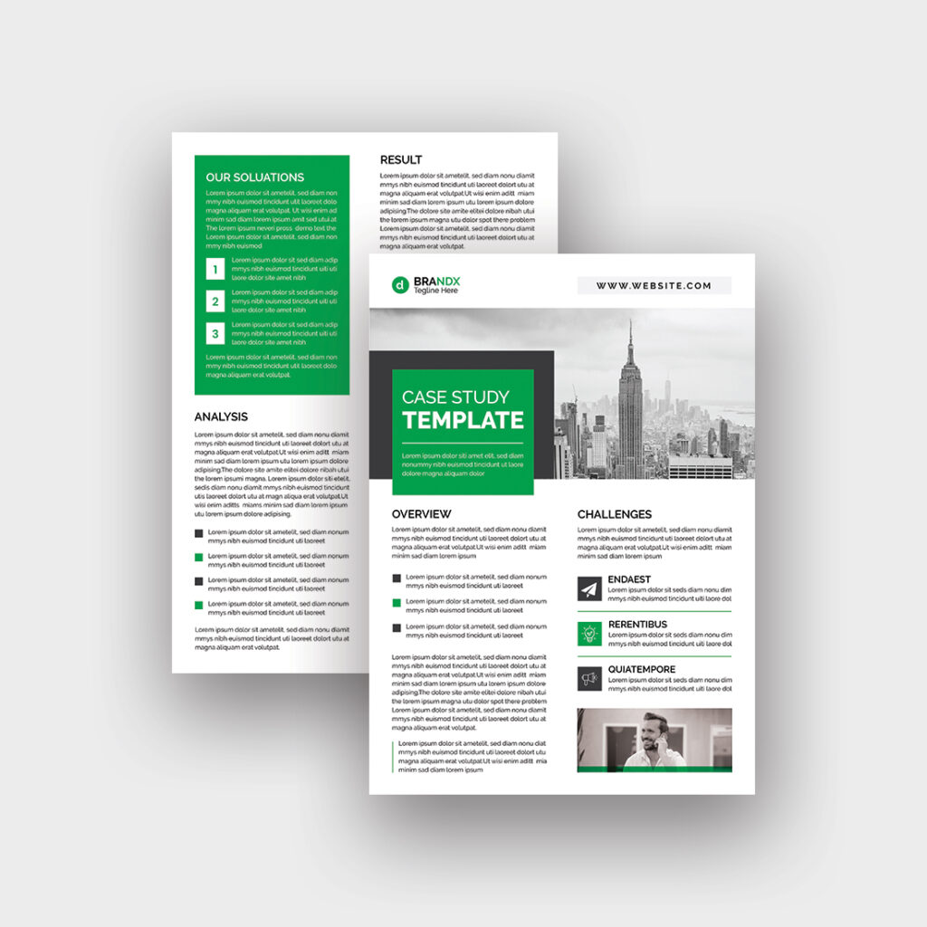 Case Study Template 2024 - MasterBundles