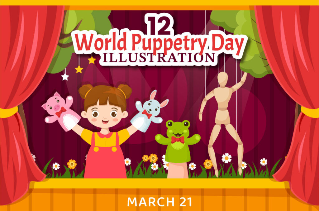 12 World Puppetry Day Illustration - MasterBundles