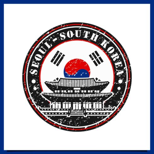 Seoul south korea vector logo design collection - $4 - MasterBundles