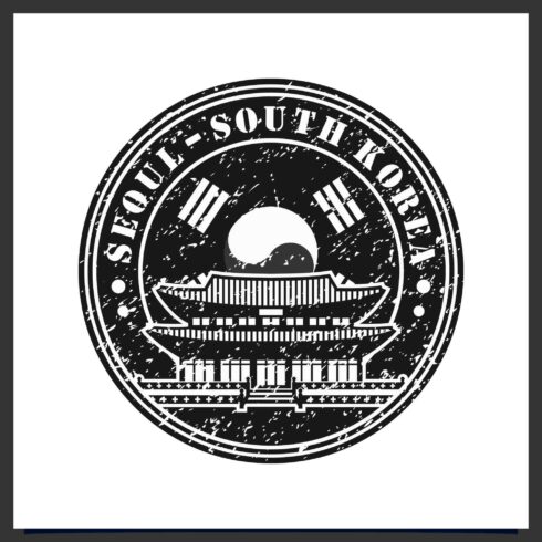 Seoul south korea vector logo design collection - $4 - MasterBundles