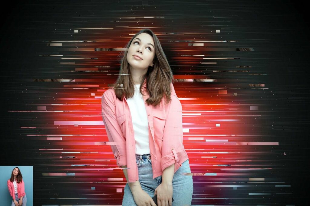 Speed Motion Effect Photoshop Action - MasterBundles