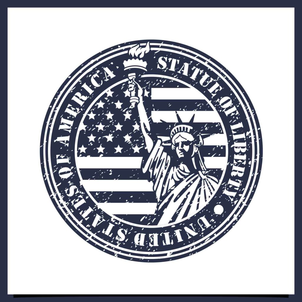 Statue of Liberty united states of america design - $4 - MasterBundles