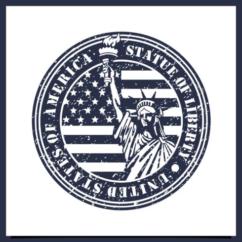 Statue of Liberty united states of america design - $4 - MasterBundles