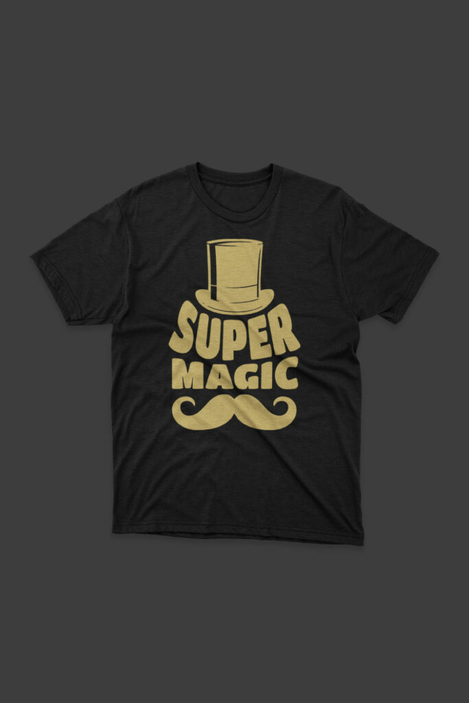 Super Magic T Shirt Design - MasterBundles