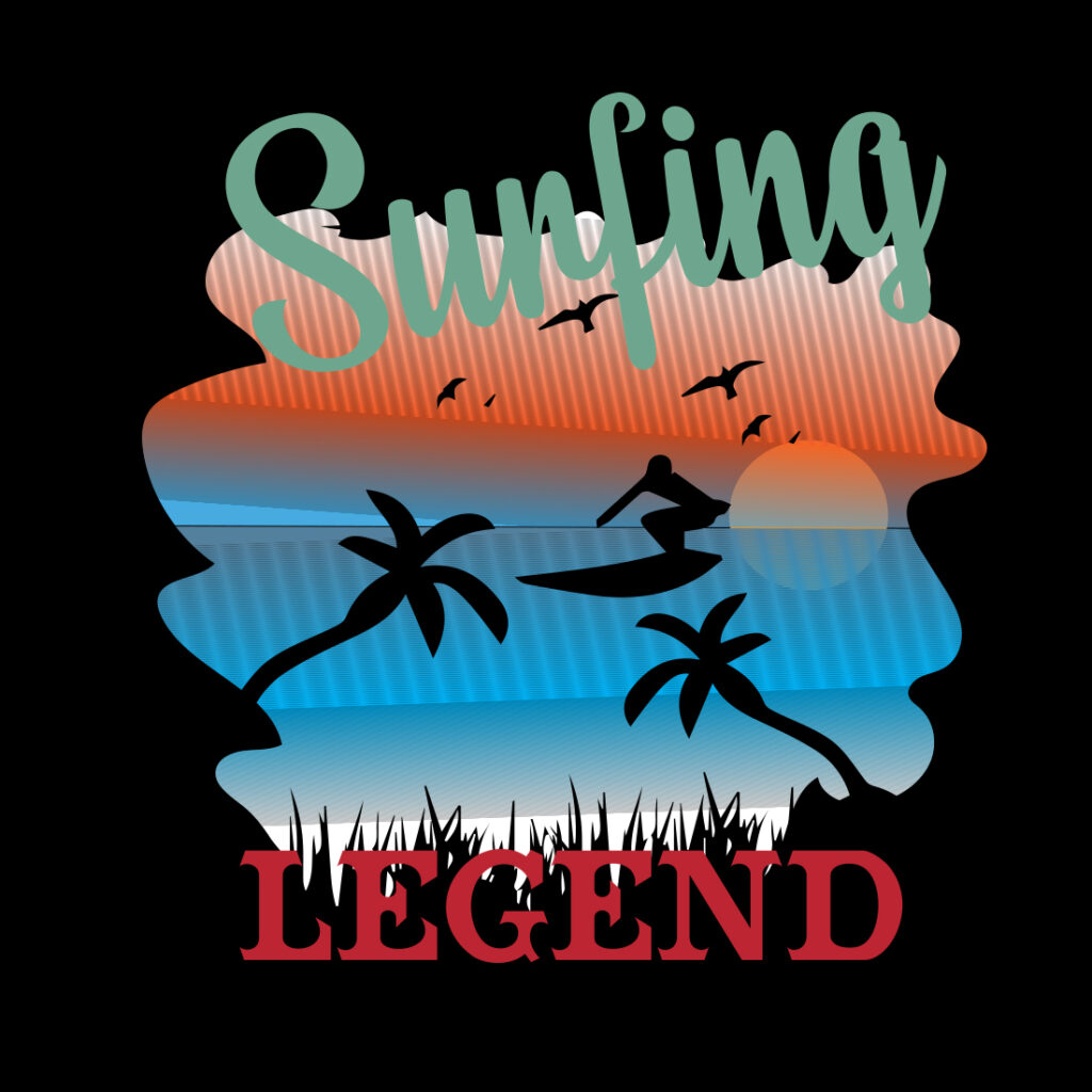 Surfing legend - MasterBundles