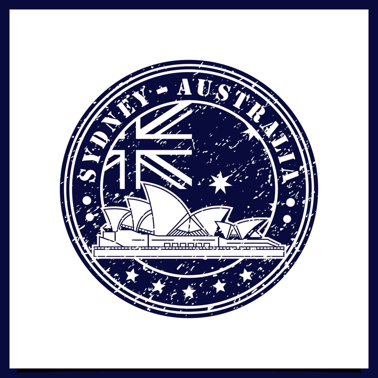 Sydney australia vector logo design - $4 - MasterBundles