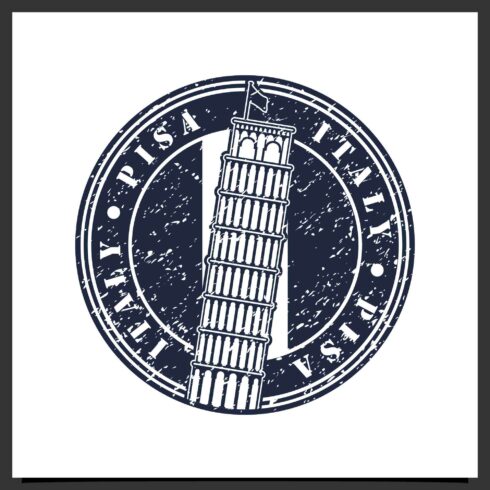 Tower of pisa italy logo design collection - $4 - MasterBundles
