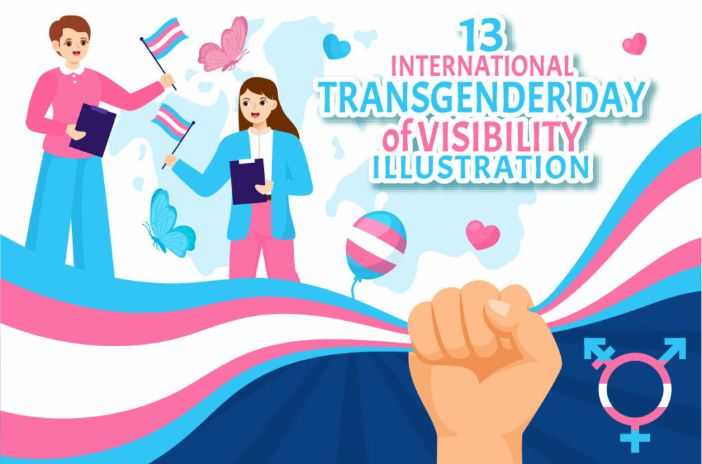 13 International Transgender Day of Visibility Illustration - MasterBundles
