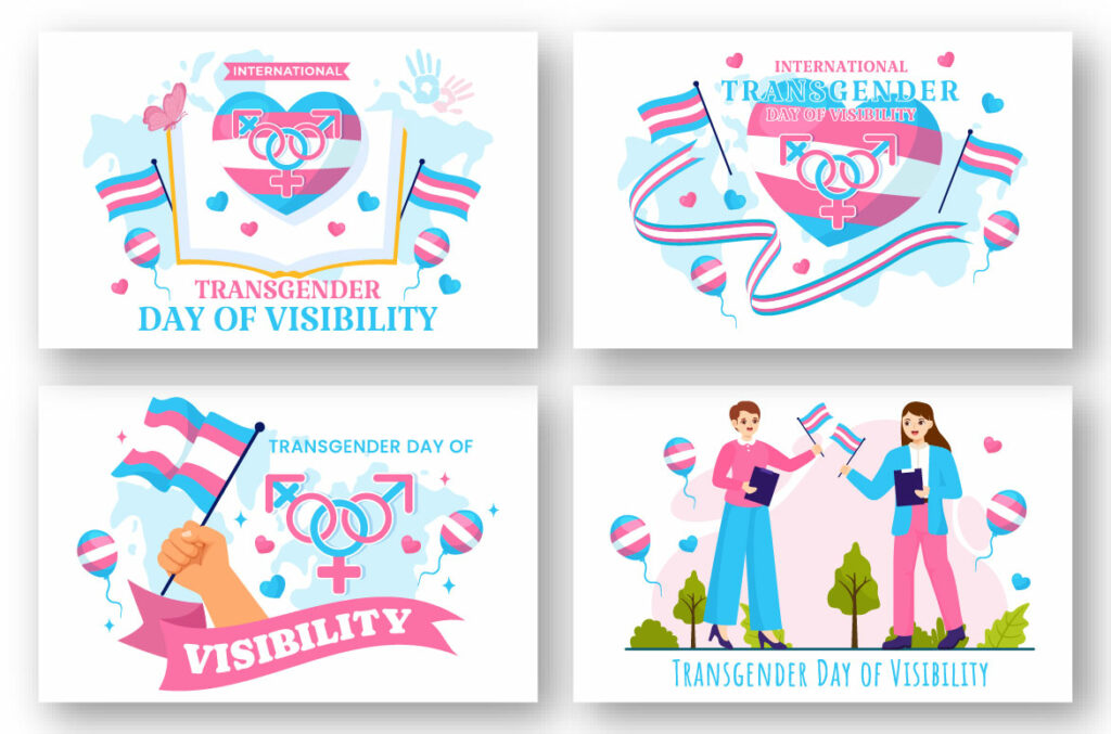 13 International Transgender Day of Visibility Illustration - MasterBundles