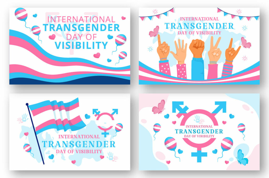 13 International Transgender Day of Visibility Illustration - MasterBundles