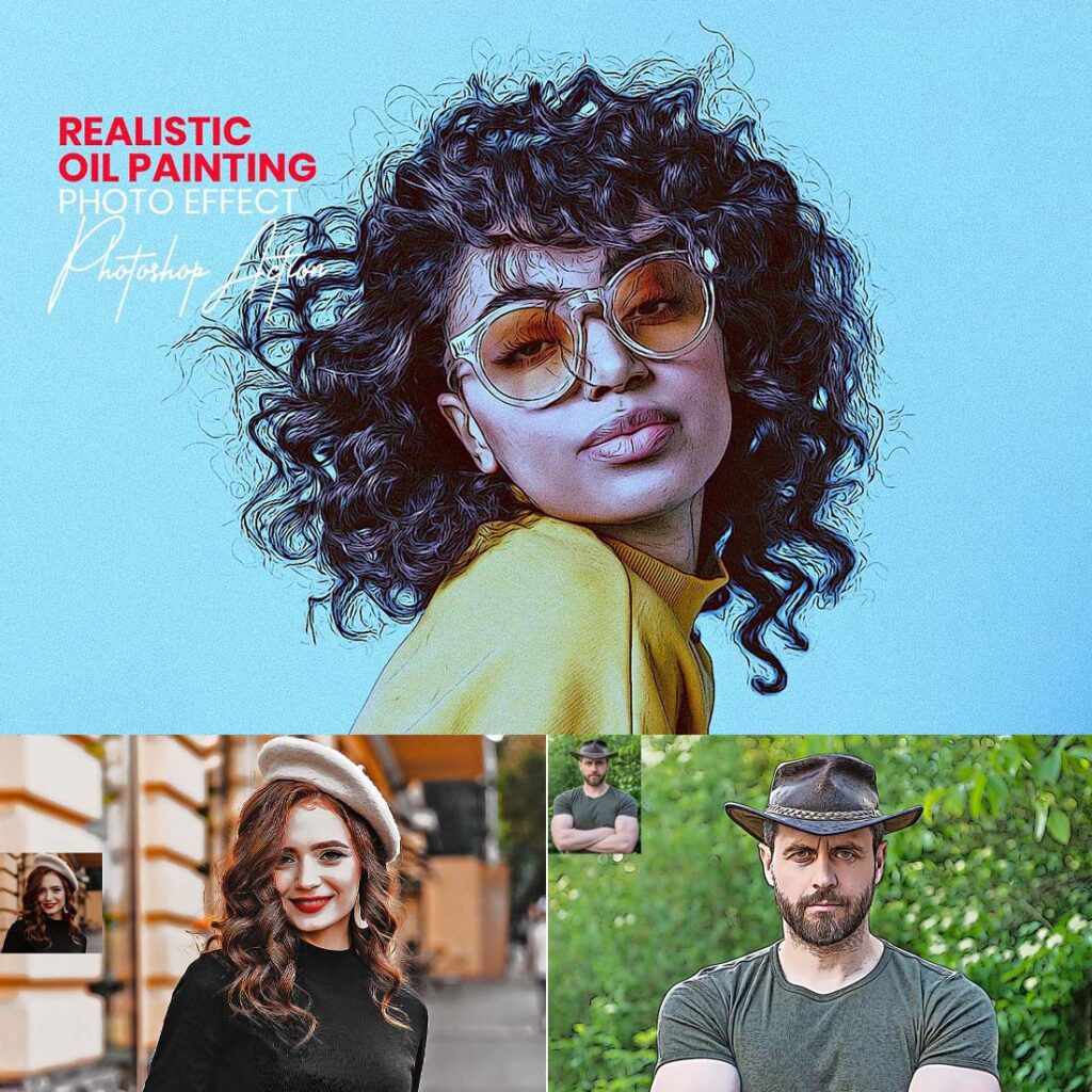 Realistic Oil Painting Effect - MasterBundles
