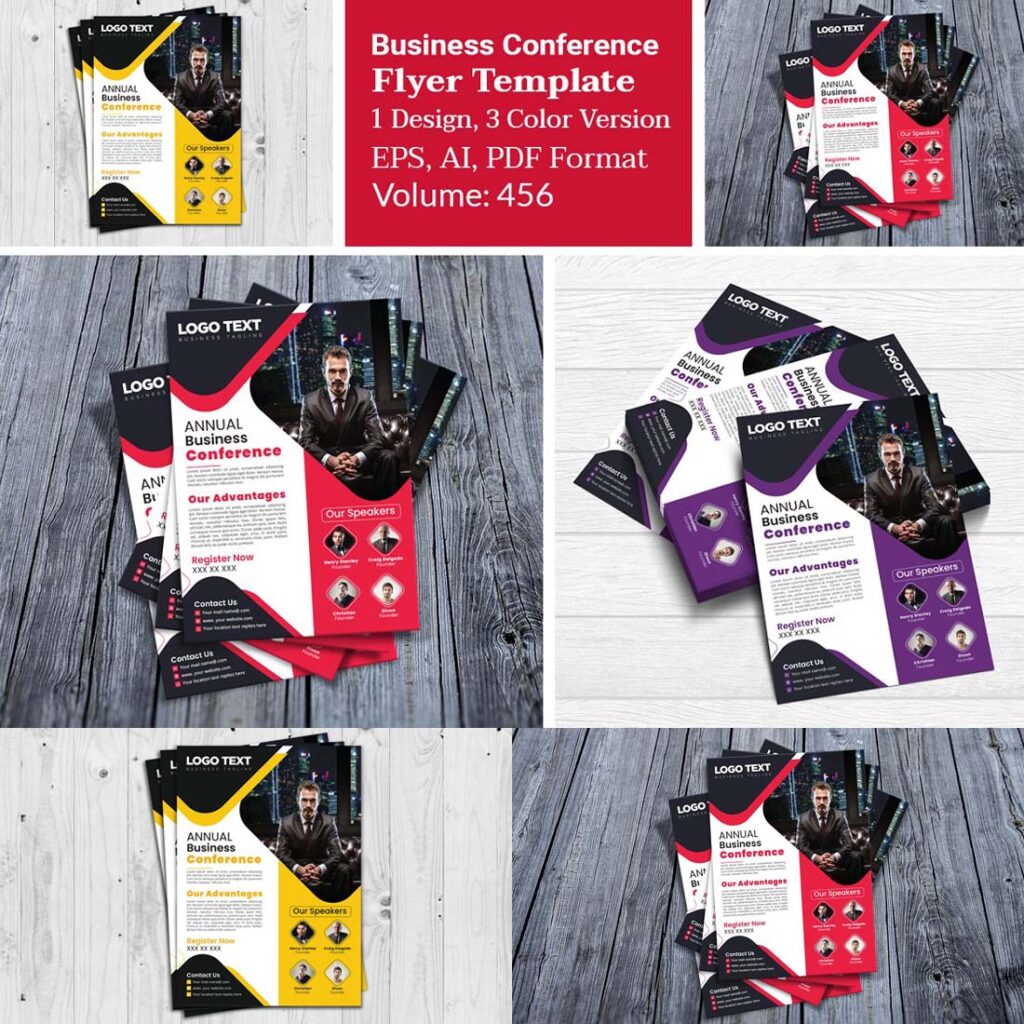 Annual Business Conference Flyer - MasterBundles