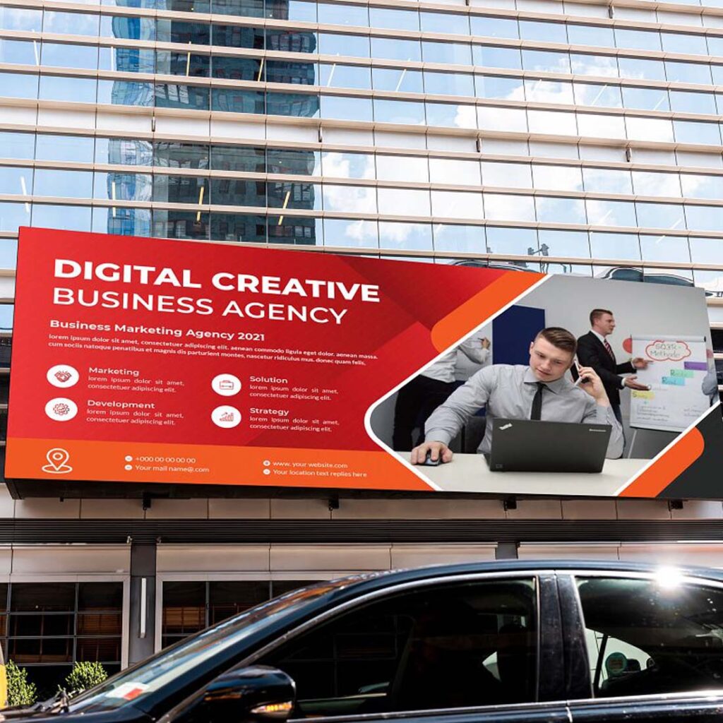 Business Billboard Template - MasterBundles