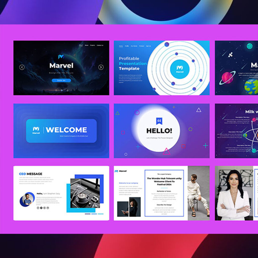 Marvel Plan PowerPoint Presentation Template - MasterBundles
