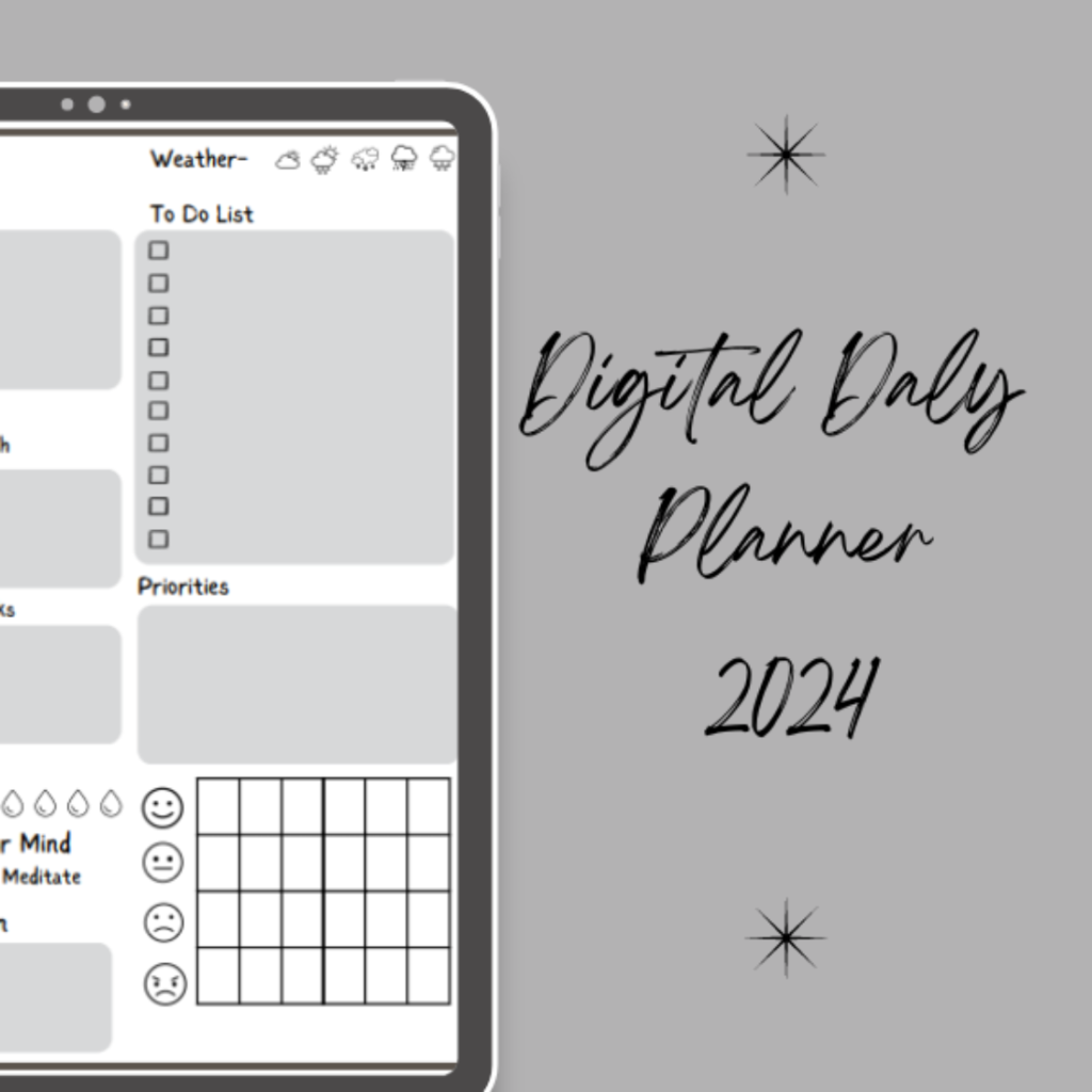Digital Daily Planner 2024 - MasterBundles