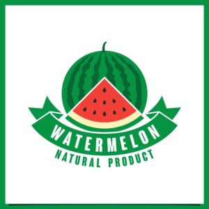 Set Watermelon badge logo design collection - $6 - MasterBundles