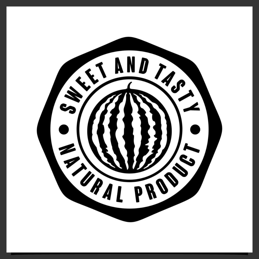 Set Watermelon vector logo design collection - $6 - MasterBundles