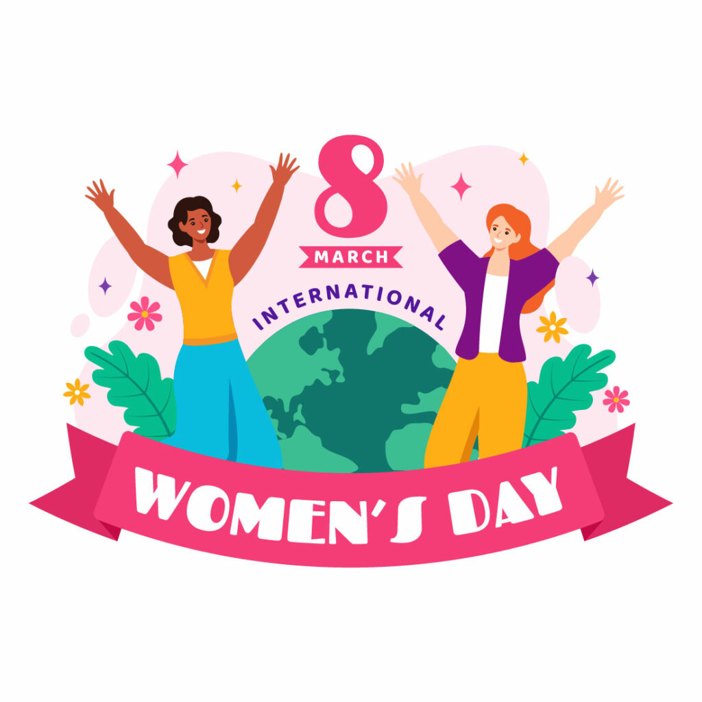 12 International Women's Day Illustration - MasterBundles