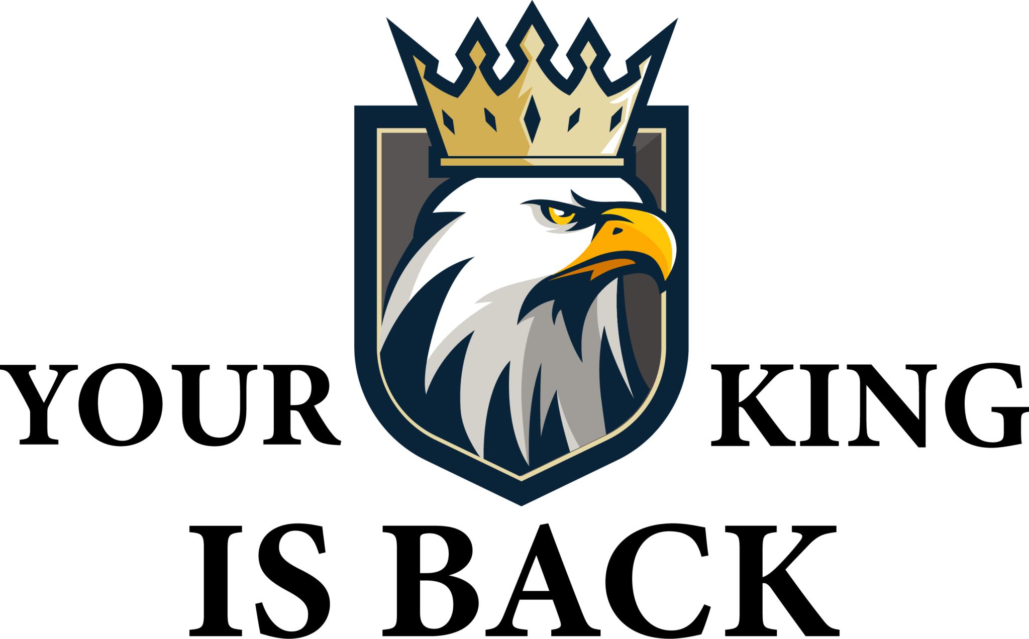 Your King is Back T Shirt Design - MasterBundles