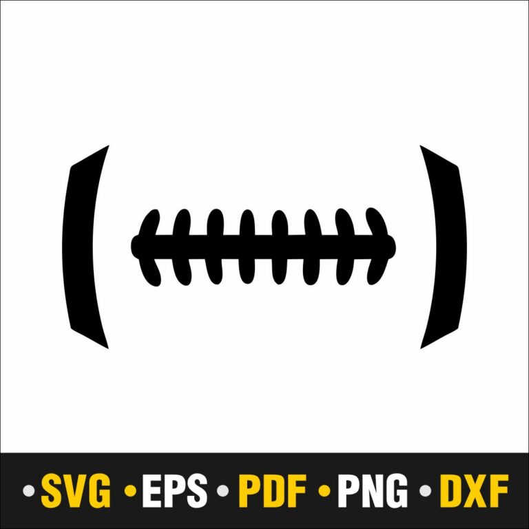 Football Laces Svg, Football Laces, Football Svg, Game Png, Football ...