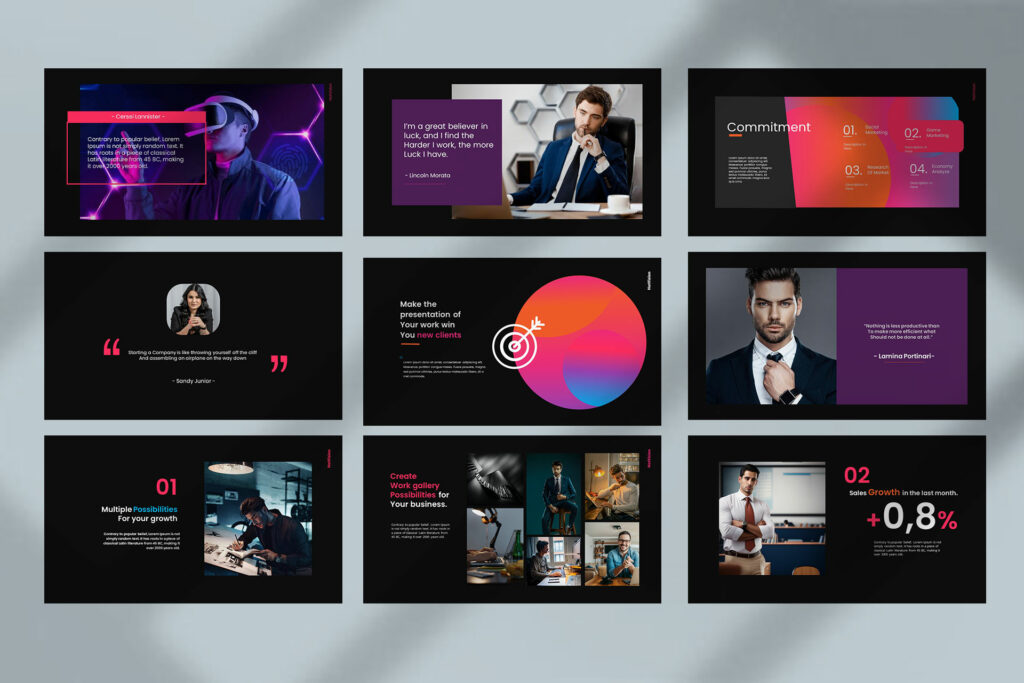 Hot-Vision 2024 Updated Power Point Presentation Template - MasterBundles