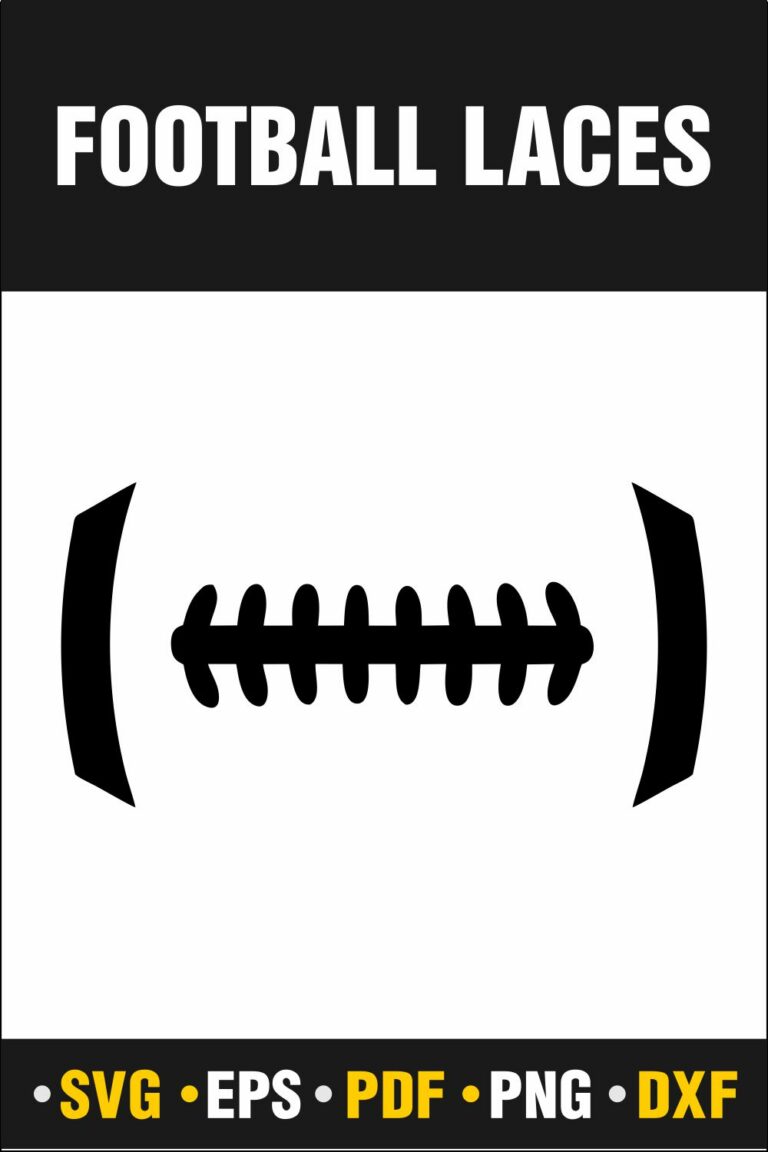 Football Laces Svg, Football Laces, Football Svg, Game Png, Football ...